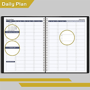 2024-2025 Appointment Book - Large Weekly Monthly Appointment Book 2024-2025, 8.5" x 11", Jul 2024 - June 2025, 2024-2025 Planner with 15-Minute Interval - Black