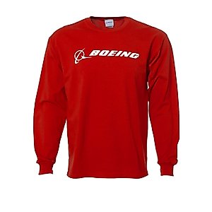 Signature T-Shirt Long Sleeve; COL: RED; SIZ: L