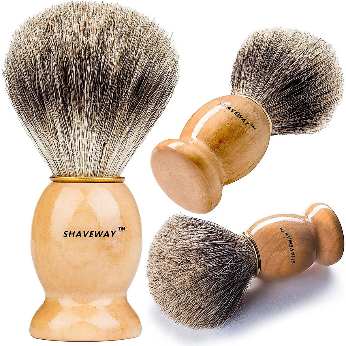 Shaveway 100% Pure Badger Shaving Brush