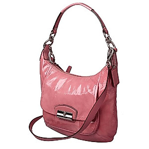Coach Kristin Patent Leather Hobo 19299 (SV/Rose)
