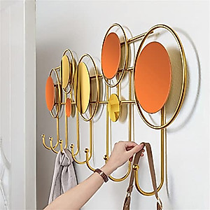 BBSJ Decoration Entrance Living Room Dining Room Entrance Wall Bedroom Door Behind Coat Key Storage Leaf Hook