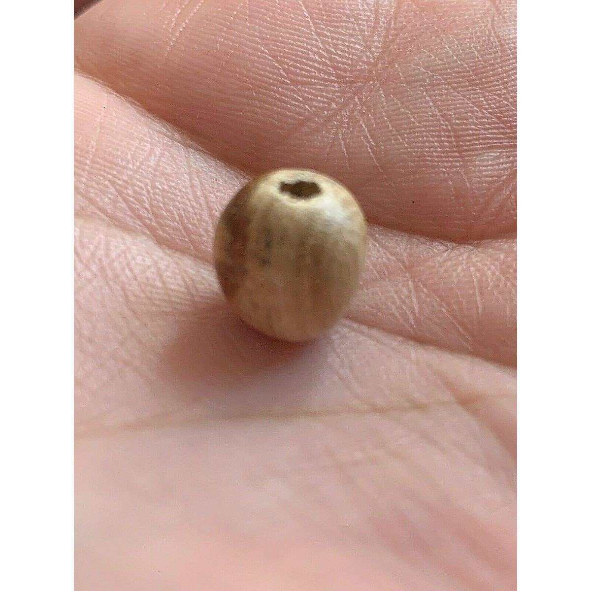 Palo Santo Round Prayer Beads 9mm Average for Japa Mala. Pack (50 Units)