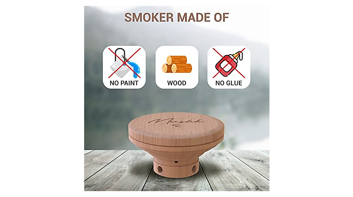 Mushk Cocktail Smoker Kit - Elevate Drinks with 4 Flavors | Old ...