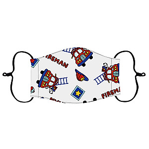 Akabsh 10PCs Children's Adjustable Windproof Reusable Printed Face Bandanas Beautiful Outdoor Single Use Kids Outdoor