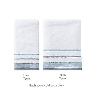 SKL Home by Saturday Knight Ltd. Go Round Bath Towel, White