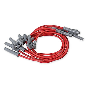 MSD 35379 Super Conductor Spark Plug Wire Set, Chevy 366-454 w/HEI Cap