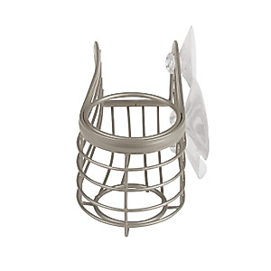 Spectrum Diversified Ashley Sponge & Brush Holder, Satin Nickel