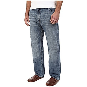 Nautica Men's Big and Tall Classic Fit Jean, Rocky Point Blue, 56Wx30