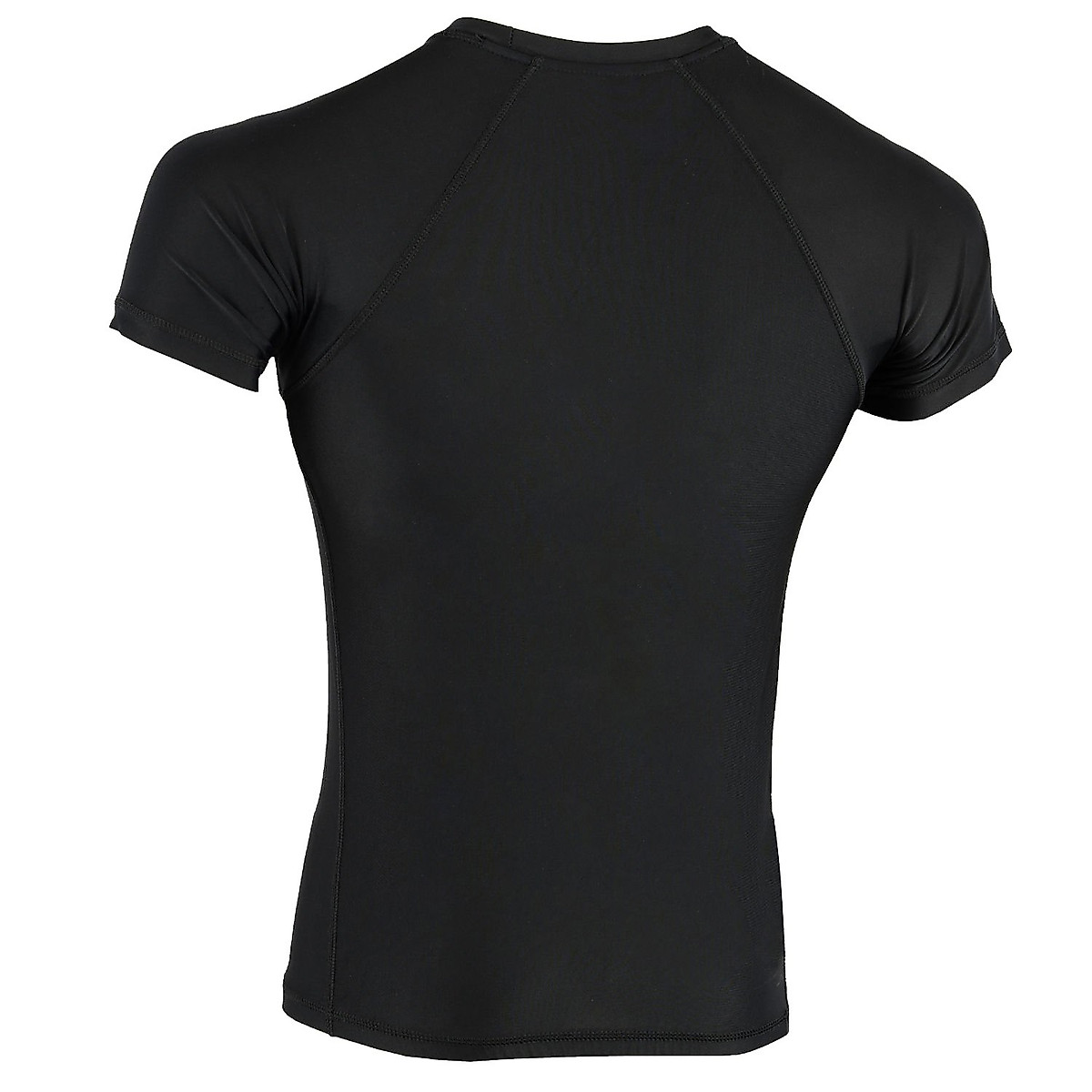 ROAR MMA Rash Guard & BJJ Shorts Set Mens Women Fight Wear Kids Grappling Training (Simple-Black-3Pcs, Medium)