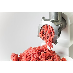 Cutlery Mania #32 Meat Grinder Plate, Hubbed, 15 mm Width, D2 Steel (3/16 Inch)