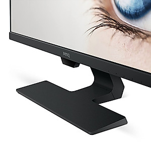 BenQ 24 Inch IPS Monitor | 1080P | Proprietary Eye-Care Tech | Ultra-Slim Bezel | Adaptive Brightness for Image Quality | Speakers | GW2480 & AmazonBasics DisplayPort to DisplayPort HD Display Cable