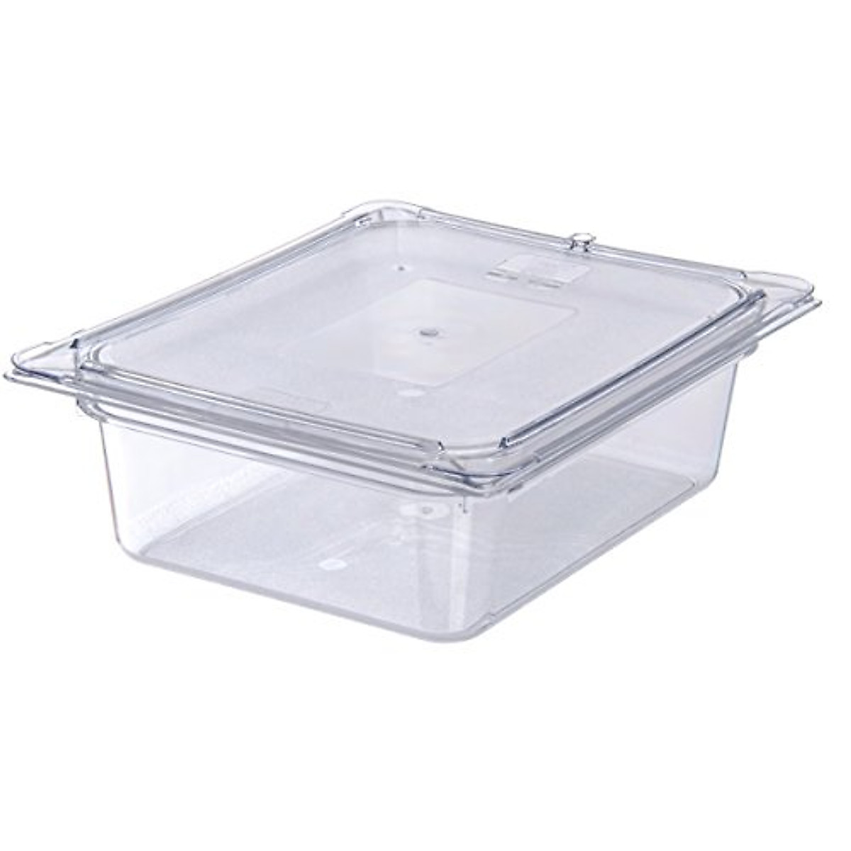 Carlisle FoodService Products 10236U07 StorPlus Half Size Polycarbonate Universal Flat Surface Food Pan Lid, Clear