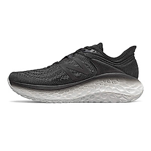 New Balance Men's Fresh Foam More V2 Running Shoe, Black/Magnet, 9.5 Wide