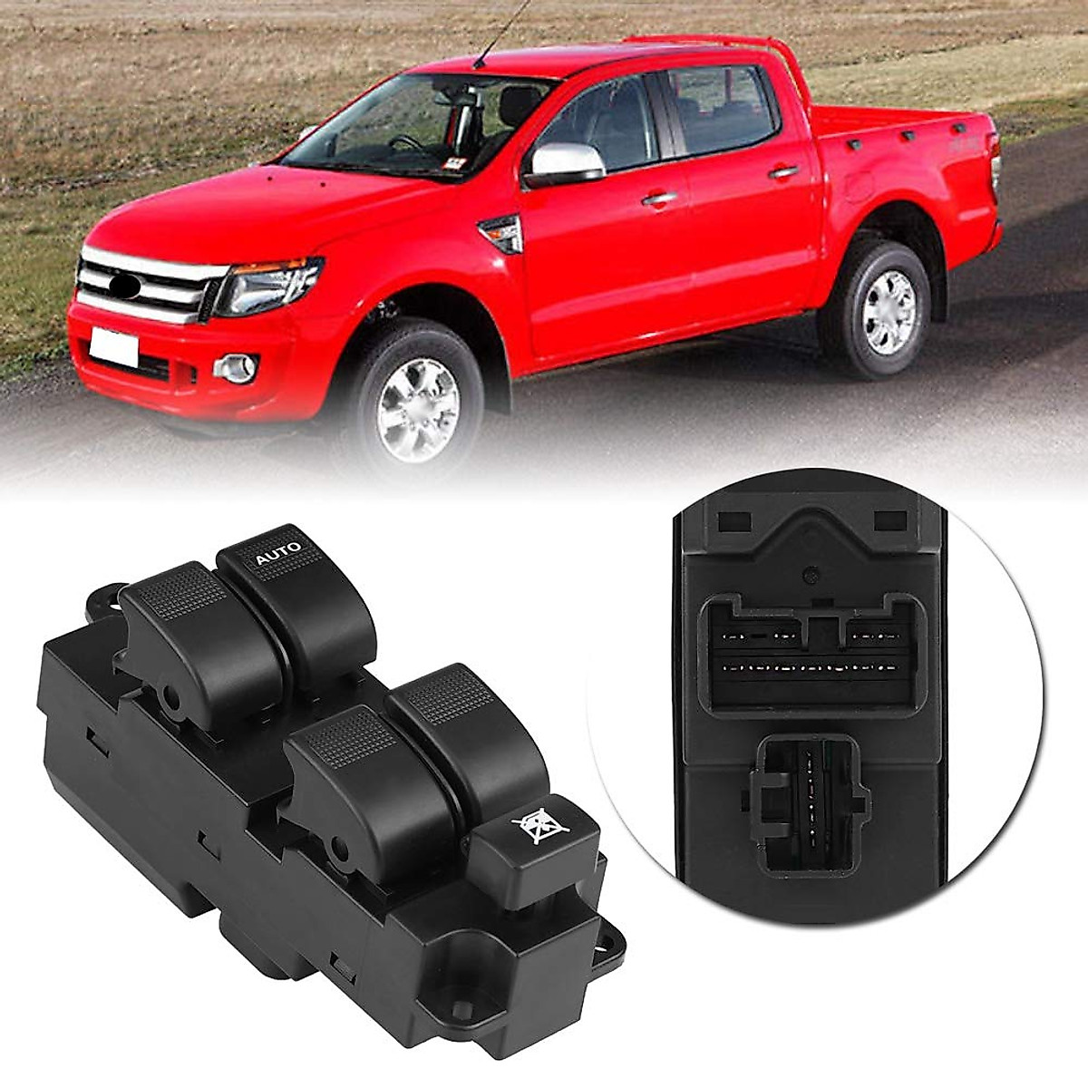 RHD Side Power Master Window Switch for Ford Ranger Mazda BT-50 4 Door AB39-14540-AB