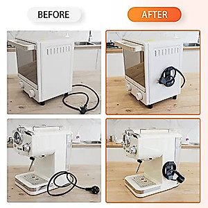 6 Pack Cord Organizer for Kitchen Appliances Cord Winder Wire Wrapper Around Cord Holder Cable Management for Coffee Maker, Mixer, Blender, Air Fryer, Mixer, Small Home Appliances