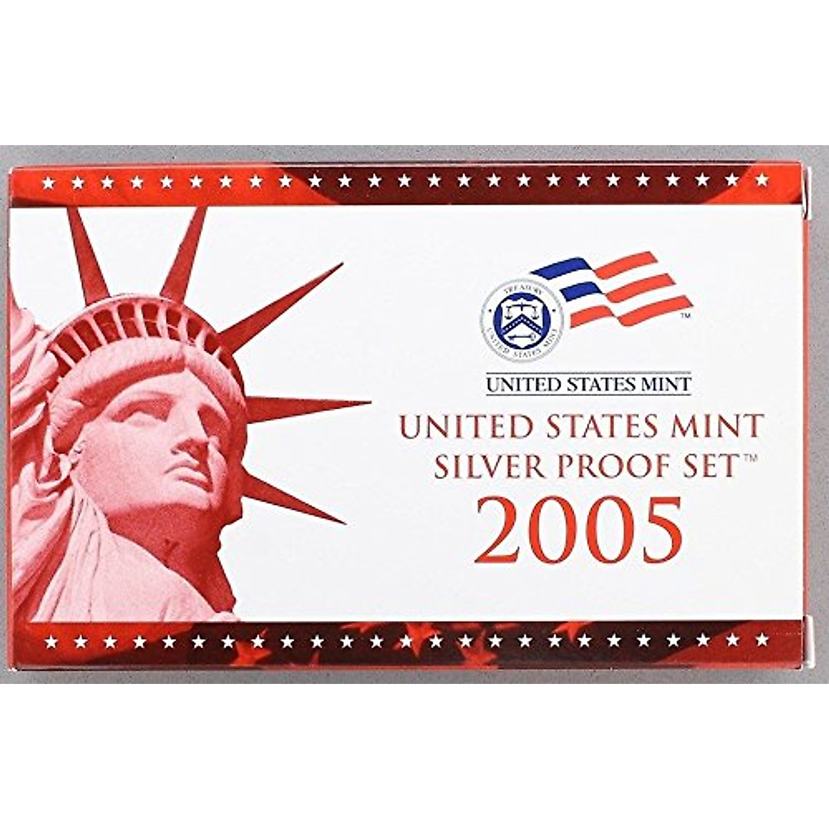 2005 S U.S. Mint 11-coin Silver Proof Set - OGP box & COA Proof