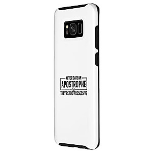 Galaxy S8+ English Apostrophe Funny Language Teacher Teaching Graphic Case
