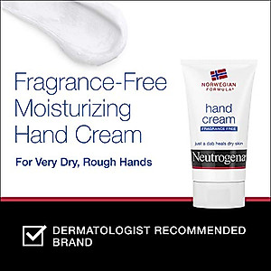 Neutrogena Norwegian Formula Hand Cream FragranceFree, 2 Ounce