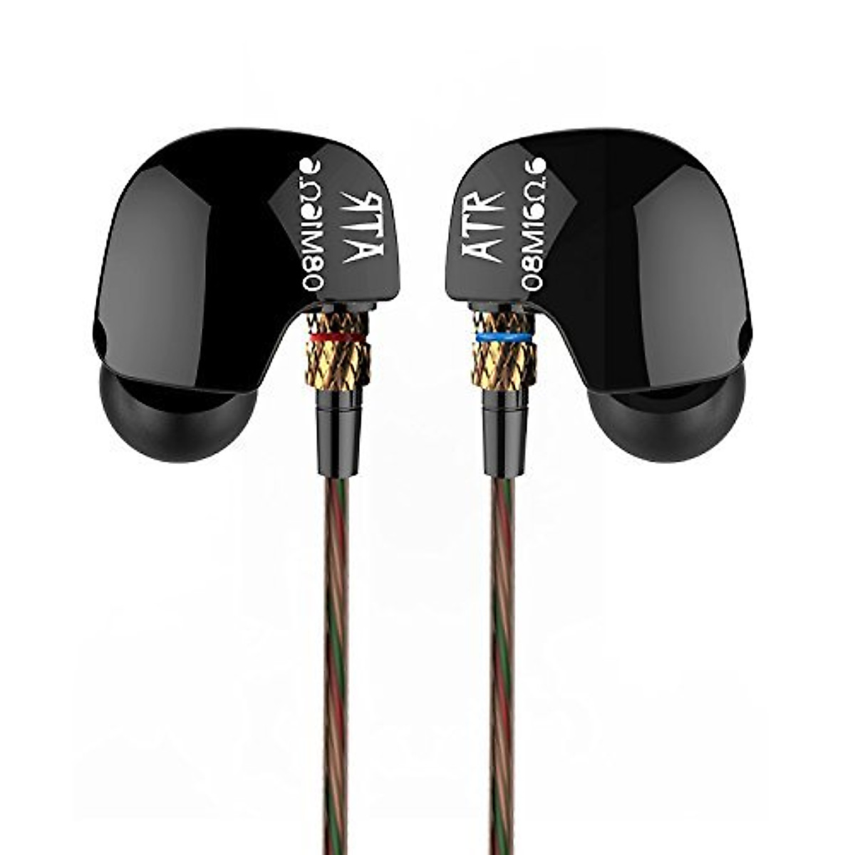 KZ ATR HiFi Stereo Super Bass Noise Isolating Sport in Ear Earphones Without Mic