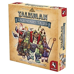 Pegasus Spiele 56100E - Talisman - Legendary Tales, Multicolor