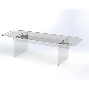 Single Step Acrylic Raiser for IKEA Detolf (DD-100002A-1-1)