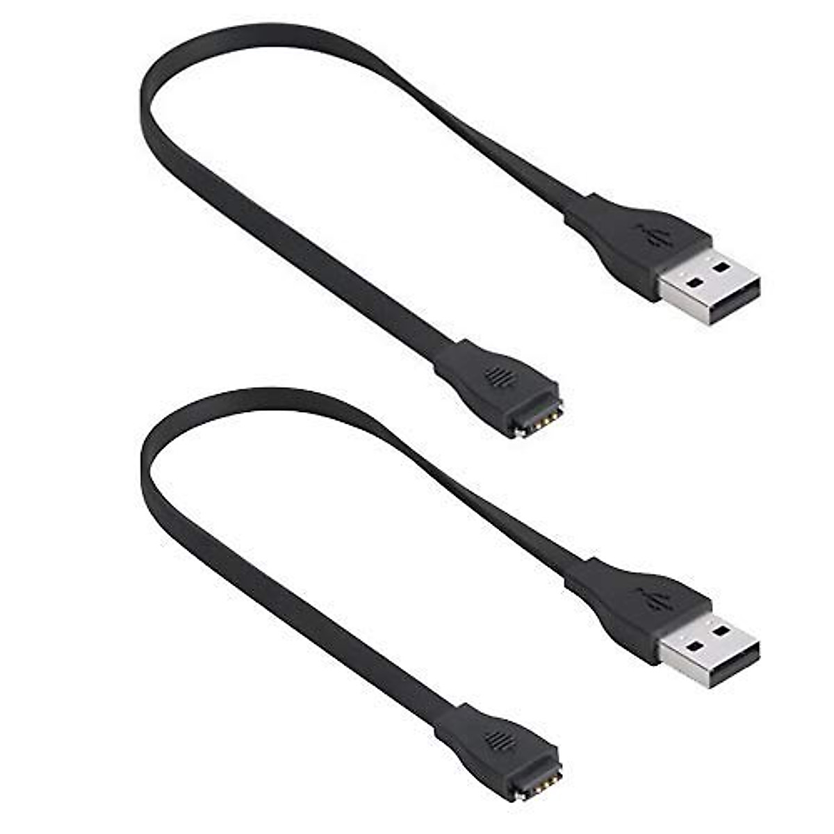 Kissmart 2Pack Charger Compatible with Fitbit Charge/Force (Not for Charge HR), Repalcement USB Charging Cable Cord for Fitbit Charge/Force