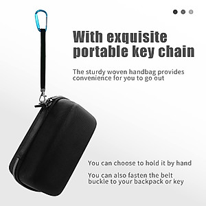 Carrying Case for Marshall Emberton Bluetooth Speaker, Marshall Emberton Case, Hard Organizer Portable Carry Cover Storage Bag