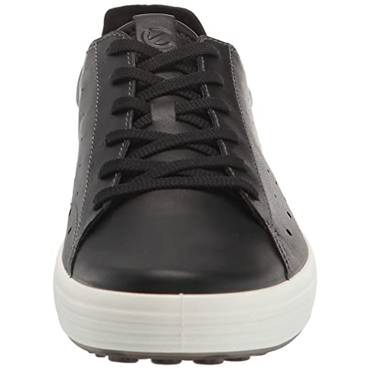 ECCO Men's Soft 7 Cloud Sneaker, Black, 8-8.5