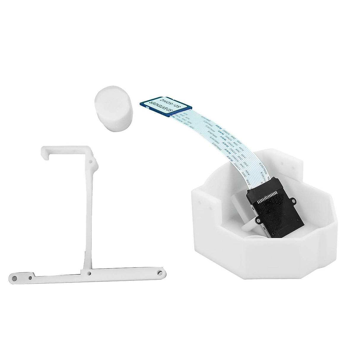 wosume 【𝐒𝐩𝐫𝐢𝐧𝐠 𝐒𝐚𝐥𝐞 𝐆𝐢𝐟𝐭】 Expansion Cable Adapter Practical Quick Switch Game Button Convenient to Use Durable Easy to Replace Extender Adapter Work for Sega Dreamcast GDEMU