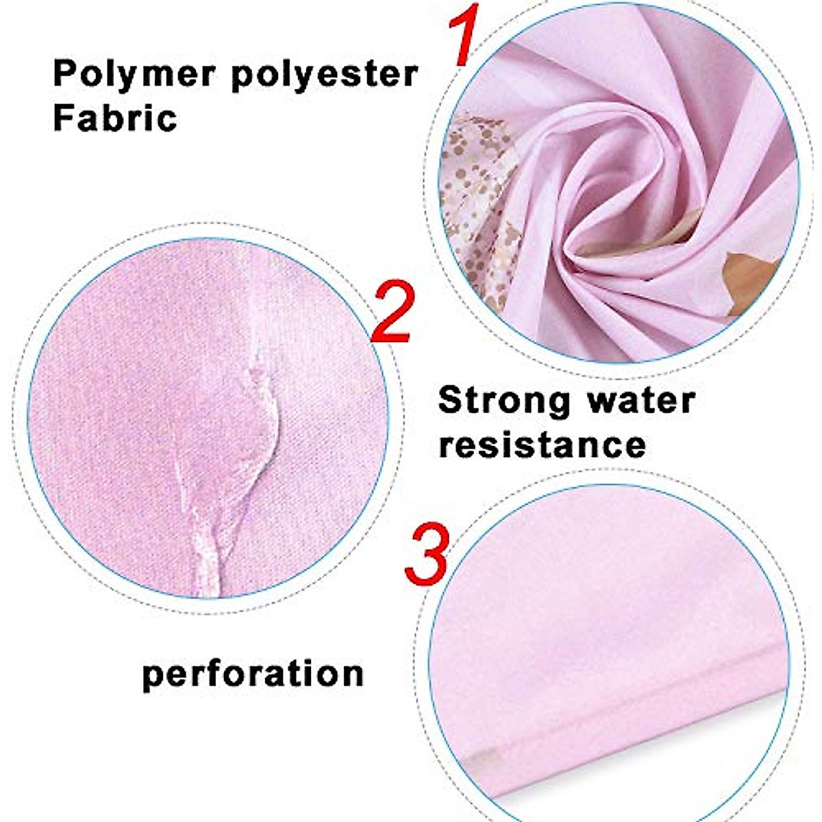 7 Pcs Unicorn Shower Curtain Sets with Rugs and Bath Towel, Non-Slip Rug, Toilet Lid Cover, Bath Mat and Towel, Pink Cartoon Unicorn Bathroom Shower Curtain with 12 Hooks for Kids Girl Bathroom, Large