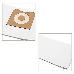 2 Pack VF3500 Replacement Filter for Ridgid 3-4.5 Gallon Wet Dry Vacuums + 4 Pack VF3501 Filter Bags Compatible with Ridgid 3-4.5 Gallon Wet Dry Vacuums (6 Pack)