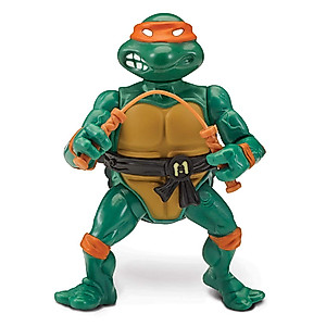 PlayMates Teenage Mutant Ninja Turtles: Retro Rotocast Sewer Lair 6-Piece Action Figure Set, Multicolor