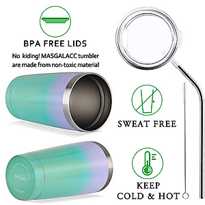 MASGALACC Inspirational Gifts for Women - Birthday Gifts, Thank You Gifts for Women, Mom, Wife, Sister, Best Friend, Her, Coworker, Employee - 20 Oz Insulated Tumbler