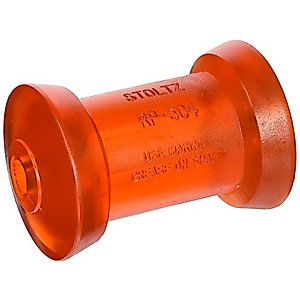 Stoltz Industries RP-504 5" Keel Roller with 5/8" Shaft , Orange
