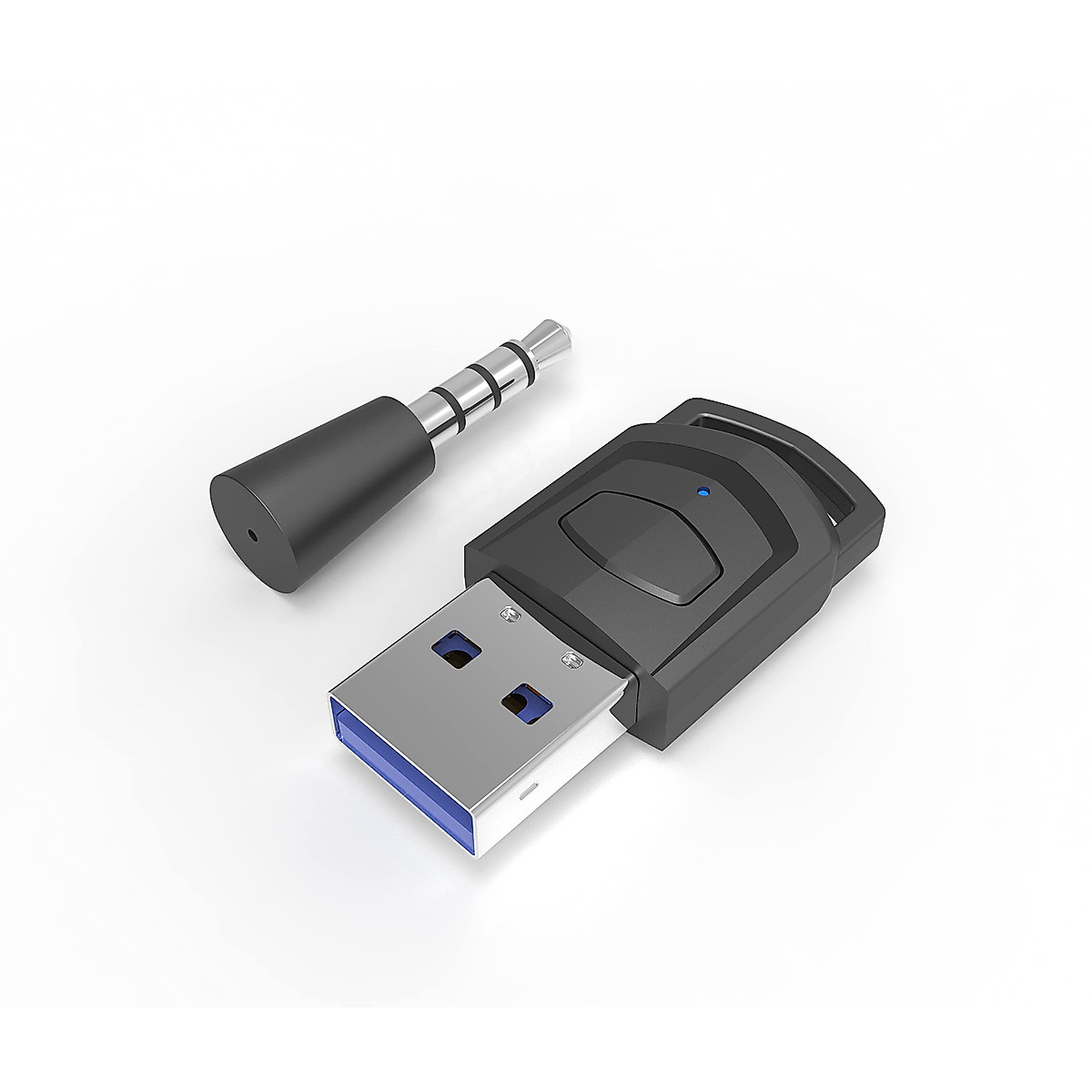 VR robot Bluetooth 5.0 Audio Adapter for Nintendo Switch & Lite, 3.5mm Aux Low latency Wireless Bluetooth Transmitter Dongle, Compatible with Switch & Lite/PS4/PC/Laptops for Bluetooth Device