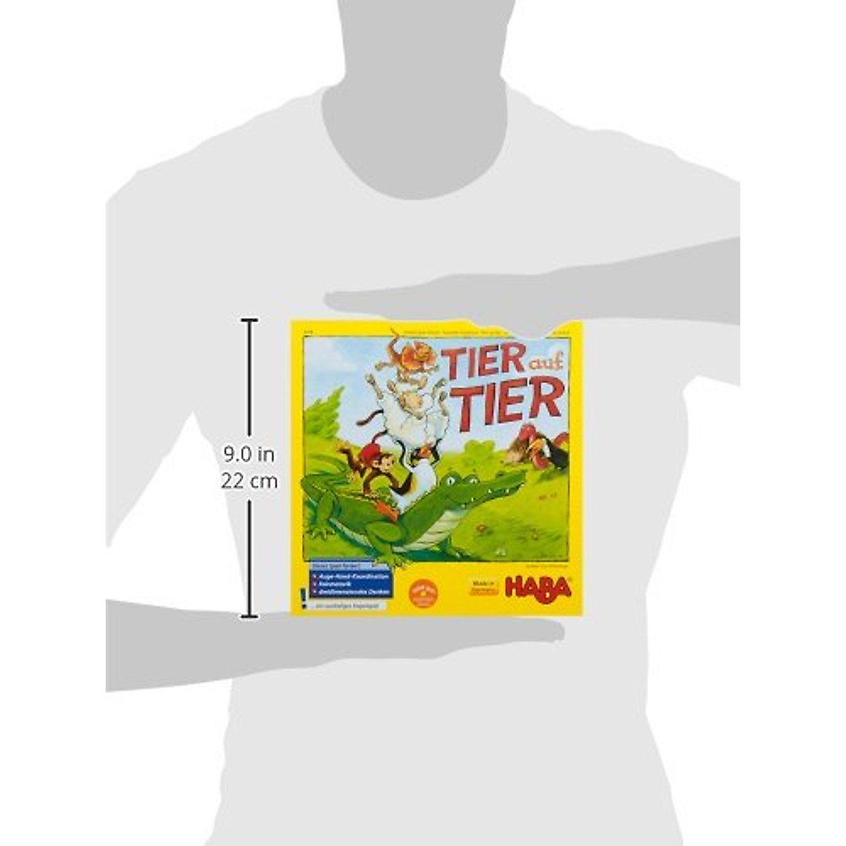 HABA Game - Tier auf Tier (German Version of Animal Upon Animal)