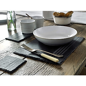 Denby Natural Canvas Pasta Bowl Set, Cream, Set of 4