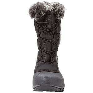 Kamik Women's Momentum Snow Boot,Black,10 M US