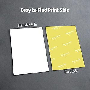 COOSKY Sublimation Paper, 8.5 x 11 inches 100 Sheets Heat Transfer Paper, Compatible with Inkjet Printer such as Epson ET-2720, etc, with Sublimation Ink for T-shirt, Mug, MDF Keychains, Bag DIY (A4)