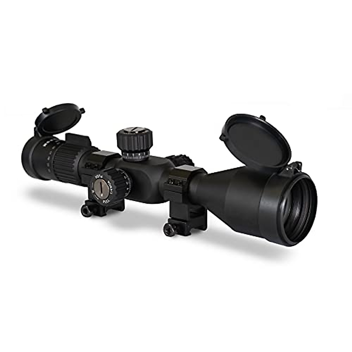 Monstrum G3 3-18x50 FFP Rifle Scope | Monstrum Extended Length Offset Scope Mount | 30 MOA | Bundle