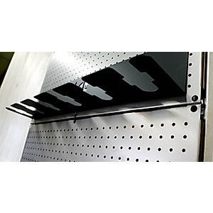 Power Deck Cordless Tool Holder 6 Slot for Drills and Impacts Various Brands Speed Fabrication Tool Holder American Made