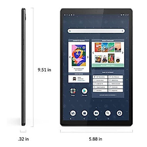 Lenovo Tab M10 HD 2nd Gen 10.1" 32GB WiFi Tablet - Android 10 - with Nook HD e-Reader (Renewed)