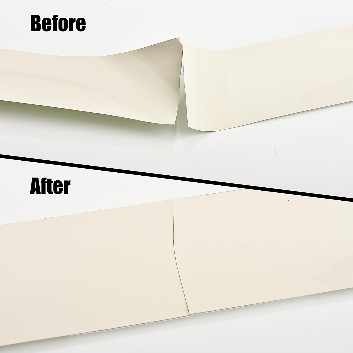 16 Pcs Vertical Blind Repair Tabs 2 Inch Width White Horizontal Blinds Replacement Slats Panels Self-Adhesive Blinds Replacement Fixers for Repair Damaged Blinds Blades