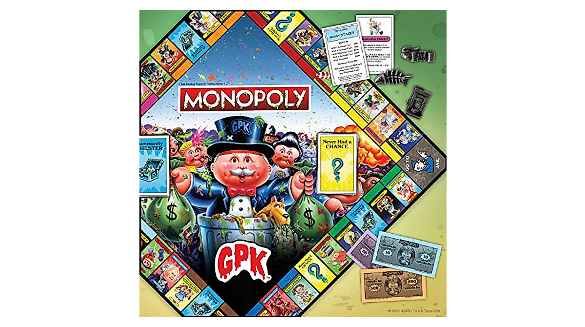 Monopoly Garbage Pail Kids | Based on Topps Company Garbage Pail Kids ...
