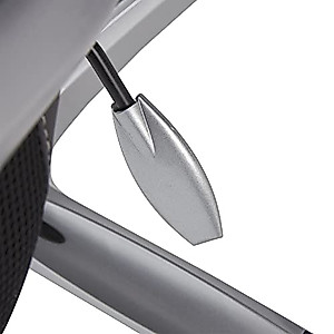 Serta Executive Office Padded Arms, Adjustable Ergonomic Gaming Desk Chair with Lumbar Support, Faux Leather and Mesh, Black