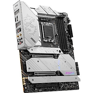 MSI Z690 Force WiFi Gaming Motherboard (ATX, 12th Gen Intel Core, LGA 1700 Socket, DDR5, PCIe 4, CFX, M.2 Slots, Wi-Fi 6E)
