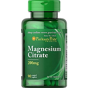 Puritan's Pride Magnesium Citrate 200mg