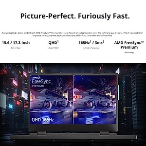 acer 2023 Newest Nitro 5 Gaming Laptop, 15.6" QHD IPS 165Hz Display, AMD Ryzen 7 6800H (8 cores), NVIDIA GeForce RTX 3070 Ti, 64GB DDR5 RAM, 2TB SSD, Wi-Fi 6E, Backlit Keyboard, Windows 11 Home
