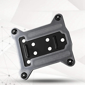 ASHATA Backplate for Intel 115X,CPU Heatsink Bracket Backplane Backplate Back Sheet Iron Plate for Intel 1150/1151/1155/1156,Strong and