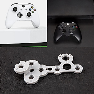 3pcs Conductive Silicon Button Pads ABXY Repair Controller Button Replacement Repair Part Compatible with Xbox One Controller